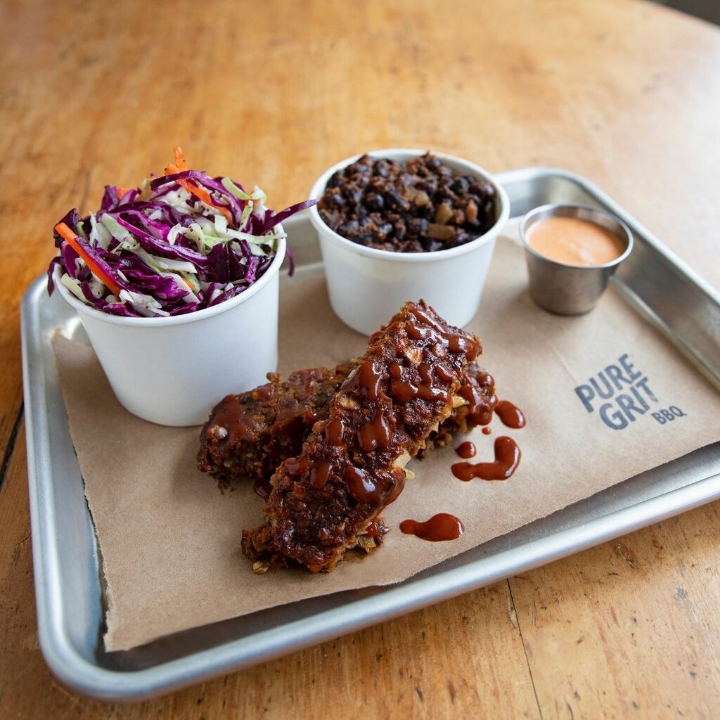 Fast food Pure Grit BBQ, New York, foto