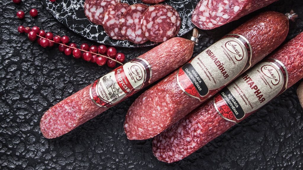 Toptan et ürünleri Ancom, Moskova, foto