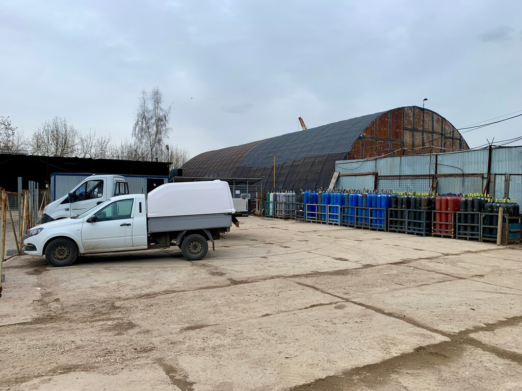 Sınai ve tıbbi gazlar Cryogen, Moskova, foto