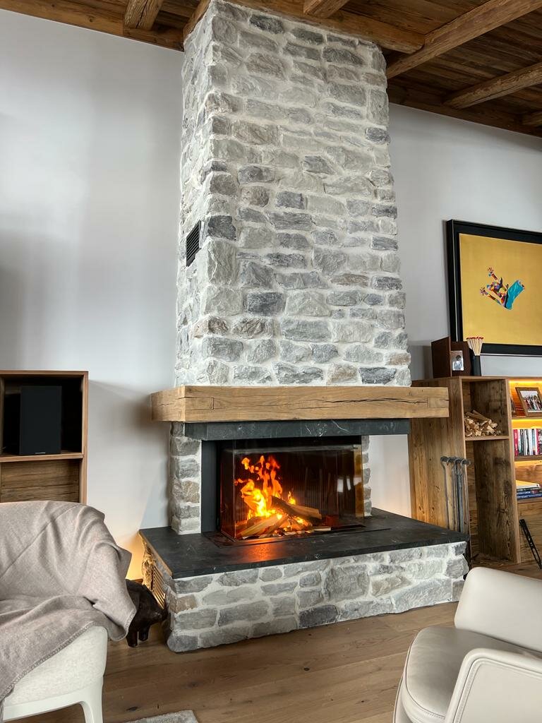 Soba, şömine Art et Feu Sa, Vaud, foto