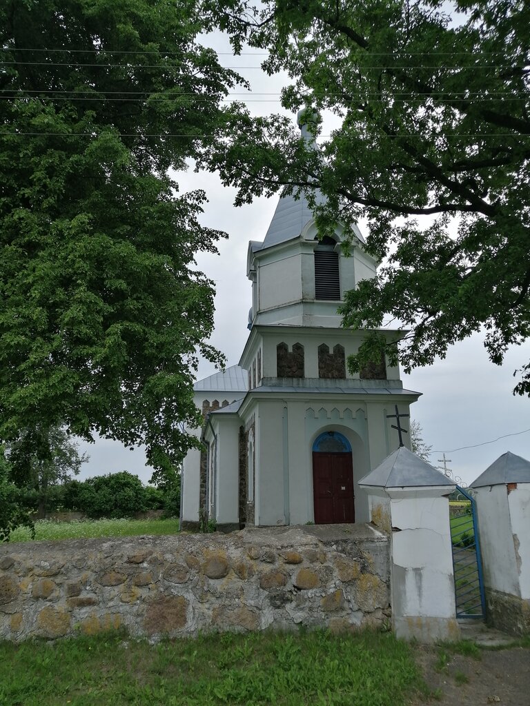 Ortodoks kiliseleri Успенская церковь, Grodnenskaya oblastı, foto