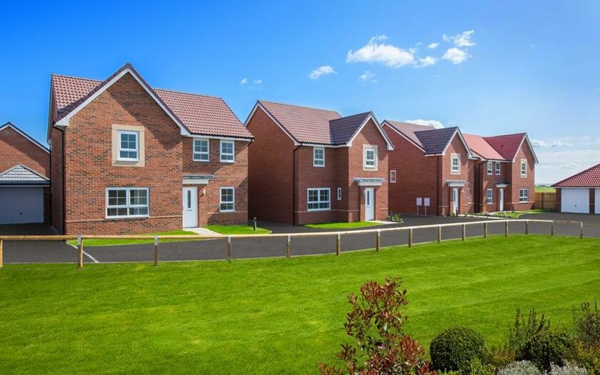 Arazi dizisi Barratt Homes - The Mews, Oughtibridge Valley, İngiltere, foto