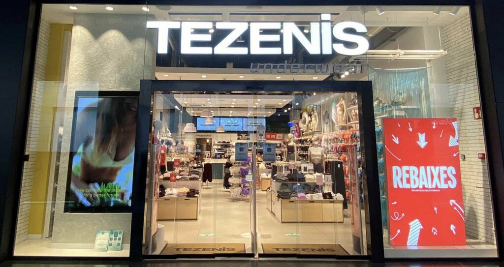 Giyim mağazası Tezenis, Barselona, foto