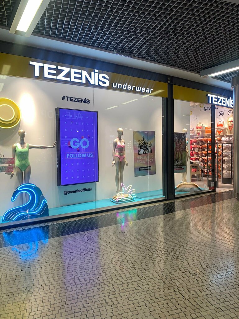 Giyim mağazası Tezenis, Lizbon, foto