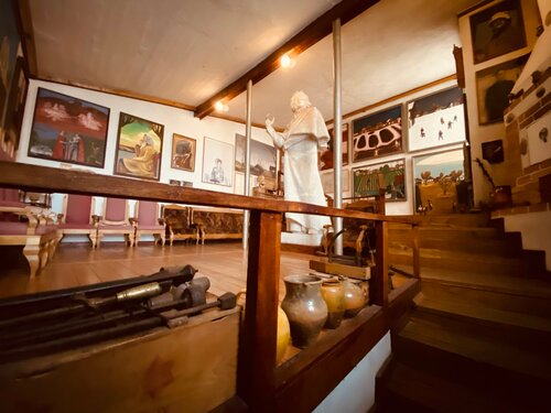 Müzeler ve sanat galerileri Janushkevich's palace, Minskaya oblastı, foto