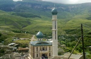 Karakure mosque (Republic of Daghestan, Dokuzparinskiy rayon, selo Karakyure, K. Kerimov Street), cami  Dağıstan'dan