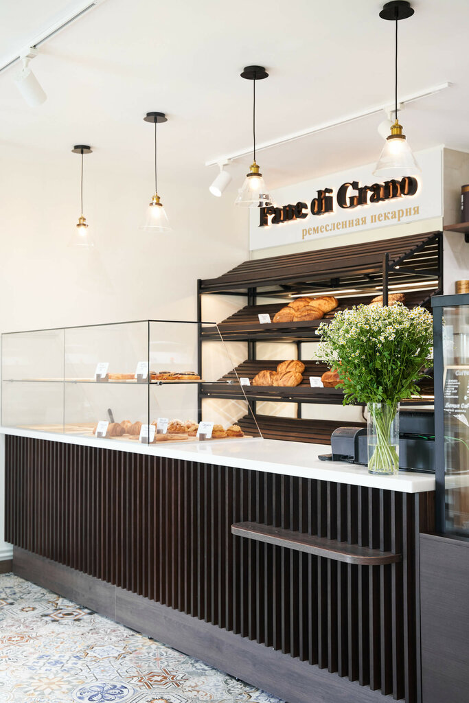 Kahve dükkanları Pane di Grano, Saint‑Petersburg, foto