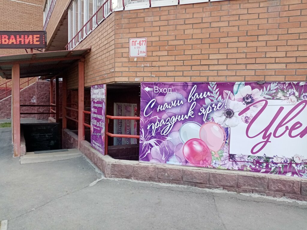 Çiçekçiler Цветы and Шары, Omsk, foto