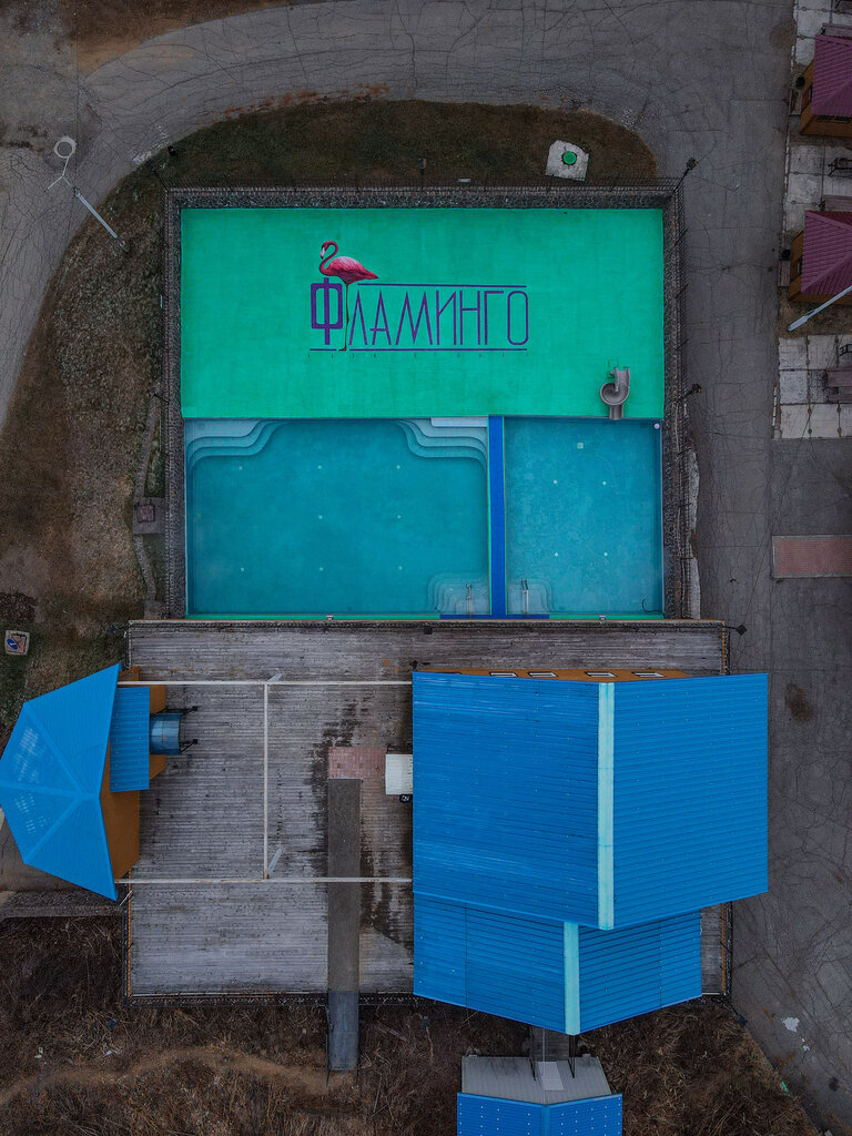 Resort oteller, tesisler Flamingo, Kamçatski krayı, foto