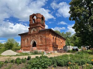 Church Uspeniya Presvyatoy Bogoroditsy V Glazovo (Moscow Region, Serpukhov City District, derevnya Glazovo), ortodoks kiliseleri  Moskova ve Moskovskaya oblastından
