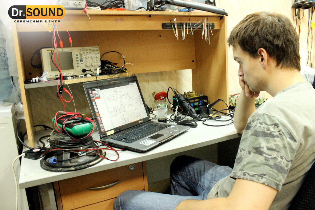 Ses ve video cihazlarının tamiri Dr. sound, Moskova, foto