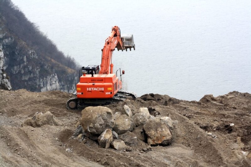 i̇nşaat firmaları Cosmar Scavi Movimento Terra, Sardunya, foto
