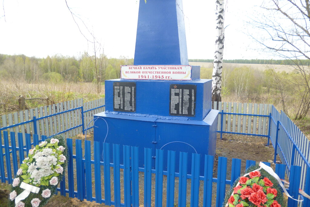 Anıt, heykel Погибшим воинам в Великой Отечественной войне, Nijegorodskaya oblastı, foto