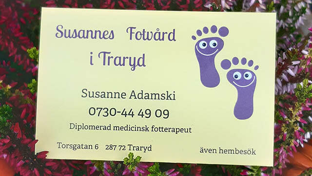 Manikür-pedikür Susannes Fotvård i Traryd, Kronoberg Vilayeti, foto