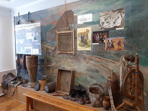 Müzeler ve sanat galerileri Narym Museum of Political Exile, Tomskaya oblastı, foto