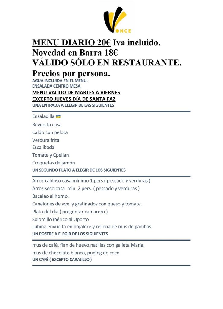 Restoran Valencia Once Restaurante, Alicante, foto