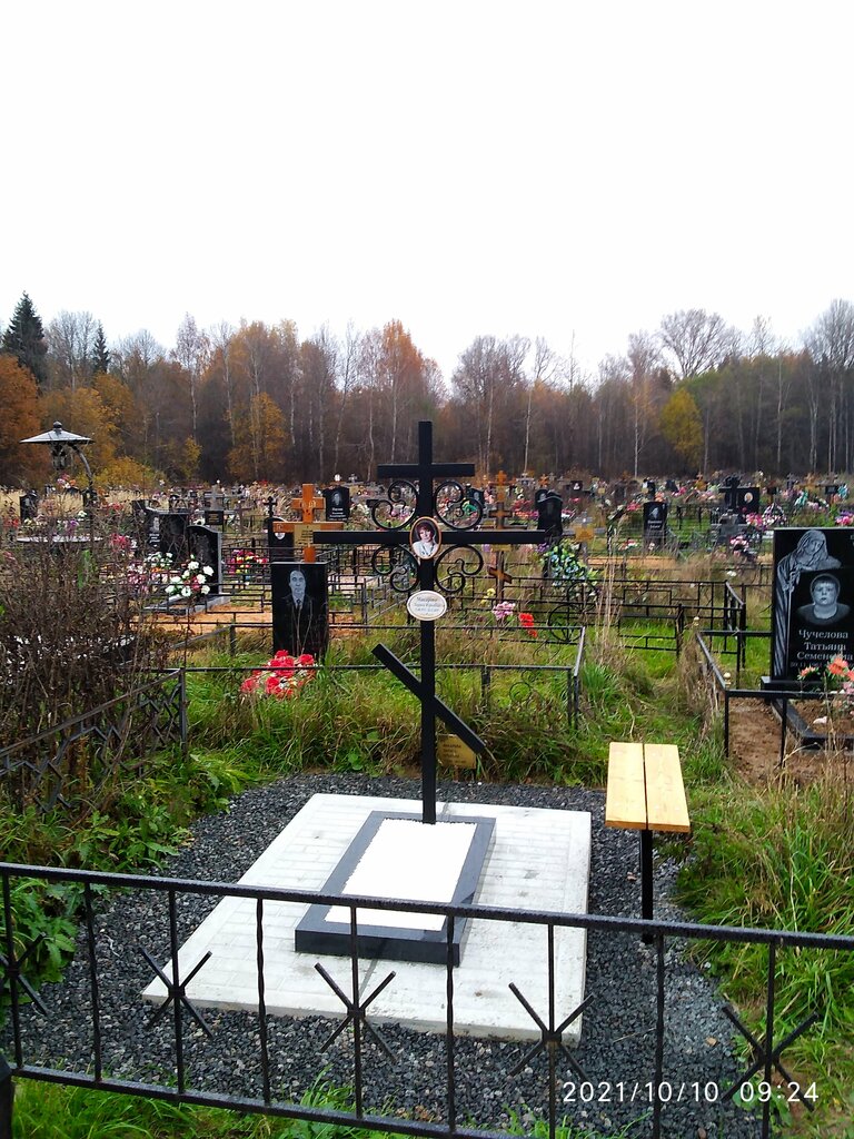 Mezarlıklar Селифонтовское кладбище, Yaroslavskaya oblastı, foto
