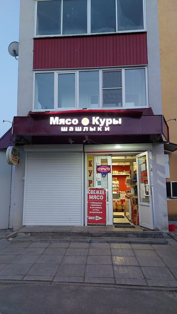 Kasap, şarküteri Meat Chickens, kebabs, Moskova ve Moskovskaya oblastı, foto