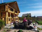 Домик у медведя (No:26, derevnya Peschanoye), otel  Karelya Cumhuriyeti'nden