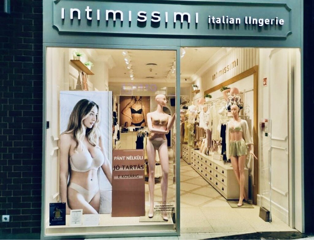 Giyim mağazası Intimissimi, Budapeşte, foto