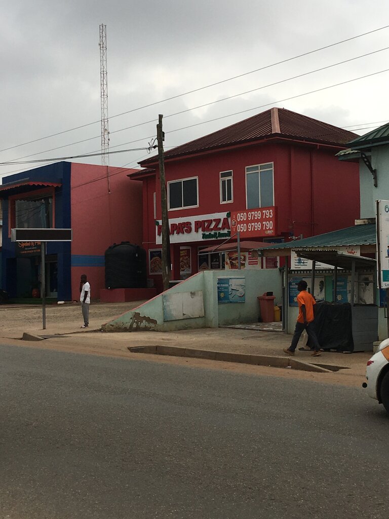 Kantin, yemekhane Papas pizza, Dünya, foto