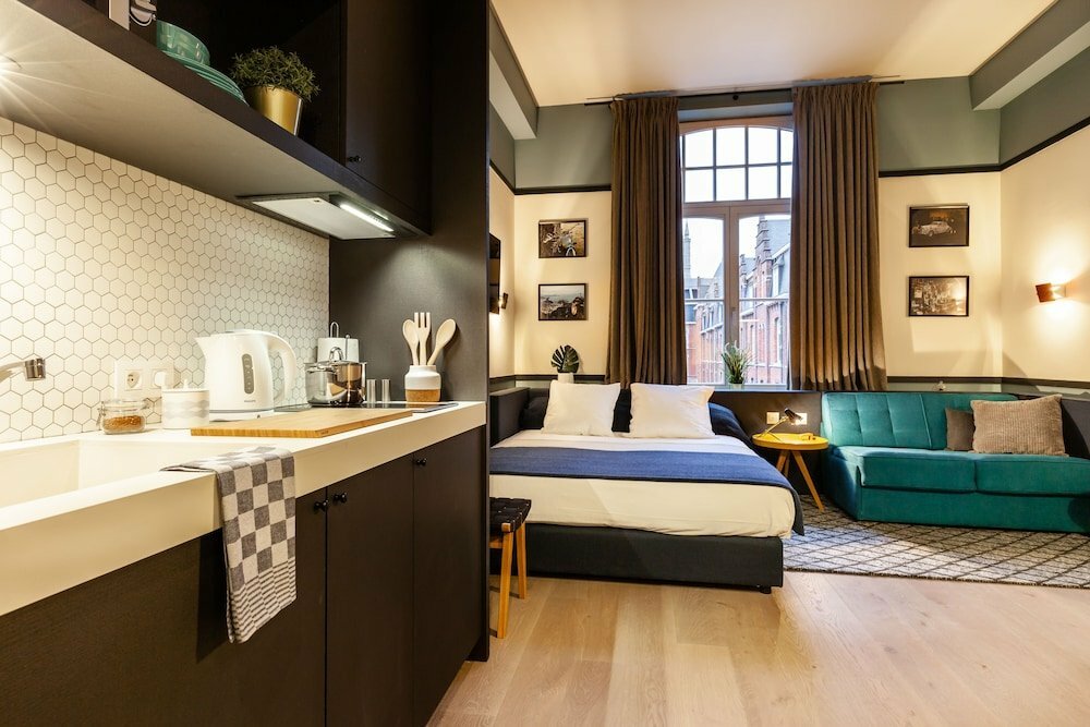 Otel Getaway Studios Gent, Ghent, foto