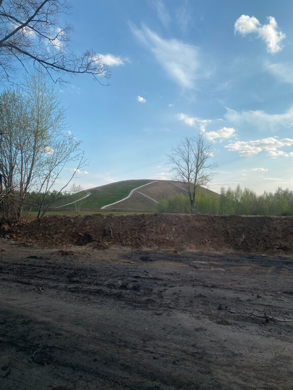 Dağ zirvesi Террикон шахты № 43, Tulskaya oblastı, foto