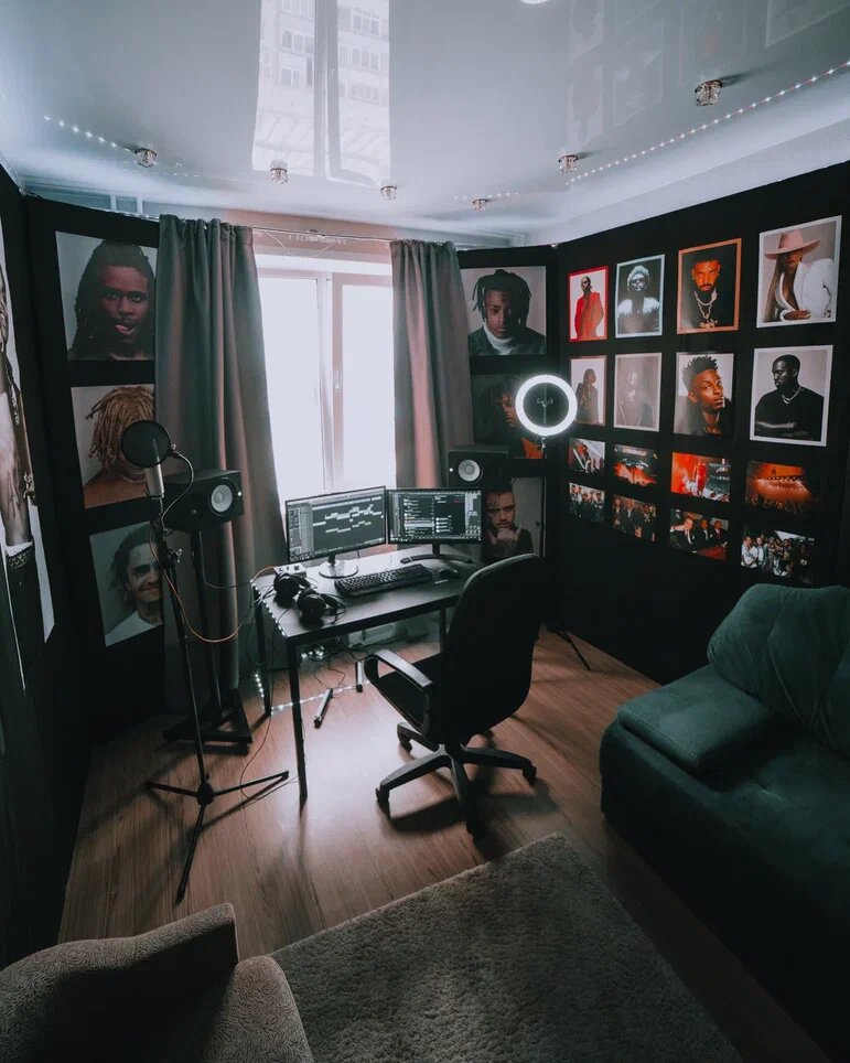 Ses kayıt stüdyoları Siberian Squad Records, Novosibirsk, foto