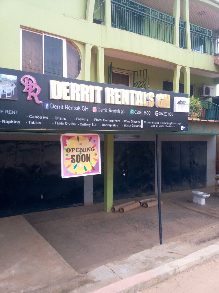 Kültürel etkinlikler için kiralık alanlar Derrit Rentals Gh, Dünya, foto