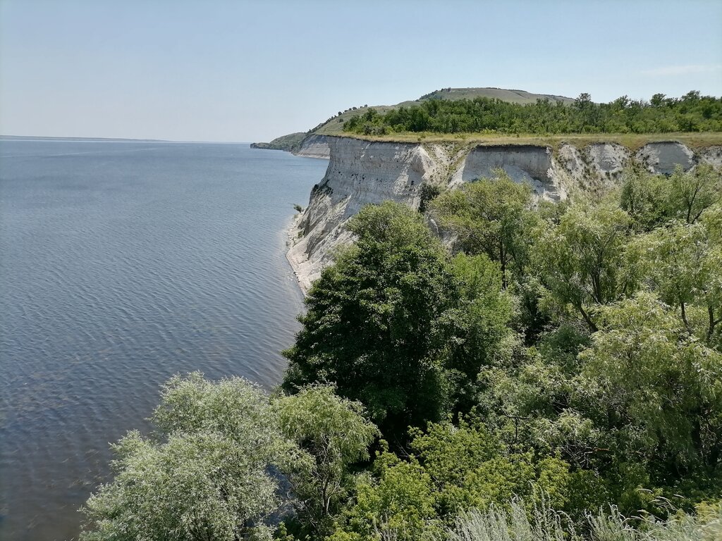 Park, sokak heykeli Трон Степана Разина, Saratovskaya oblastı, foto