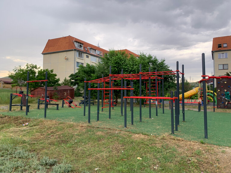 Oyun alanı Playground, Kırım Cumhuriyeti, foto