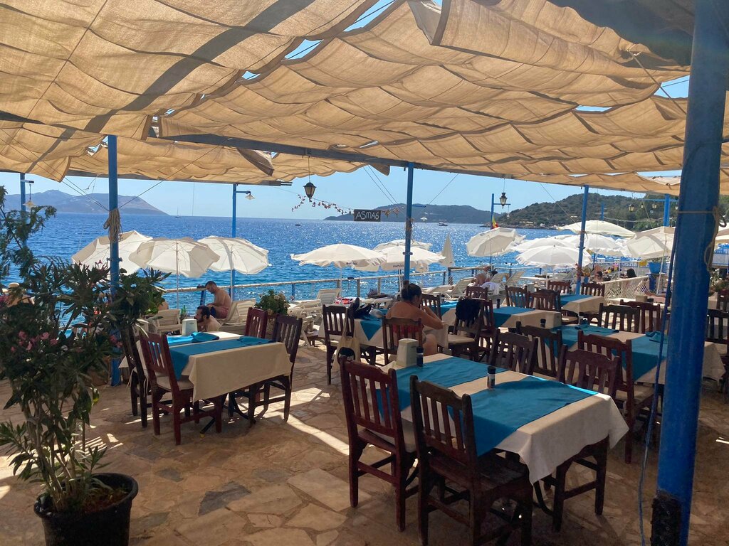 Restoran Kaş Asma6 Restaurant Beach Bar & Cafe, Kaş, foto