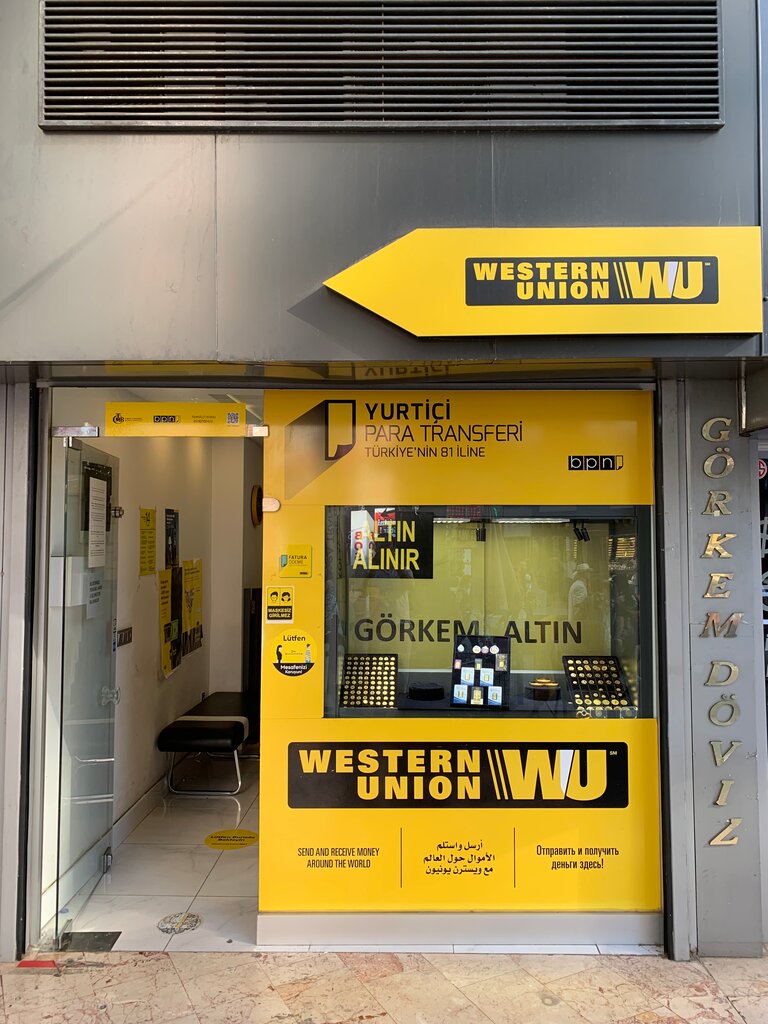 Para transferleri Western Union Antalya, Antalya, foto