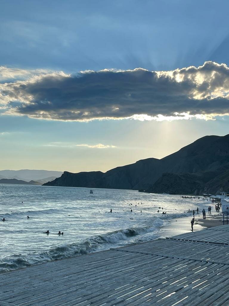 Plaj Пляж Маранта, Kırım Cumhuriyeti, foto