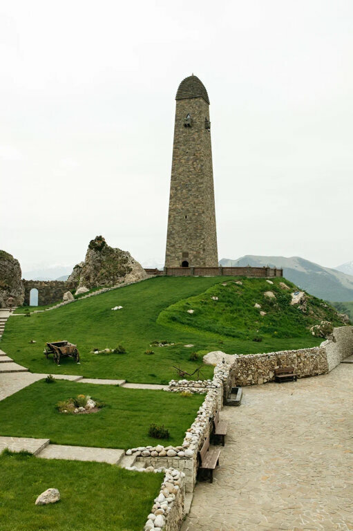 Turistik yerler Башни Пешхо, Çeçen Cumhuriyeti, foto