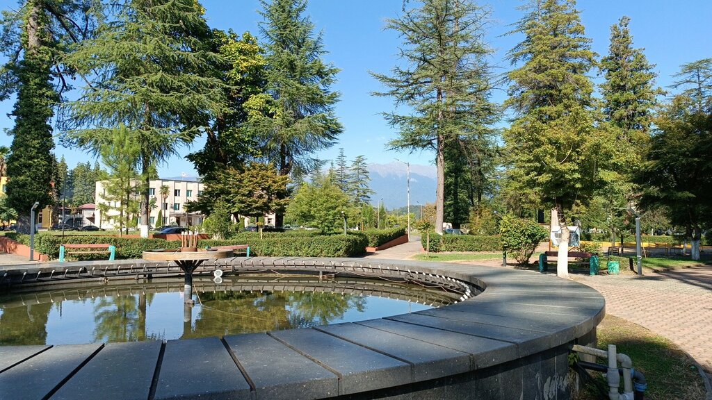 Kültür ve eğlence parkları Tsalenjikha Central Park, , foto