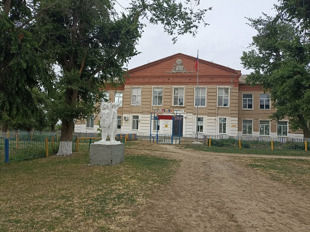 Ortaokul Шарнутовская школа имени Б.С. Санджарыкова, Kalmukya, foto