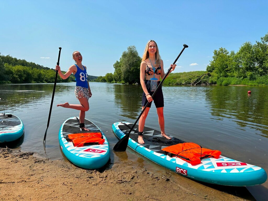 Kürek sörfü Sup Sup, Moskova ve Moskovskaya oblastı, foto
