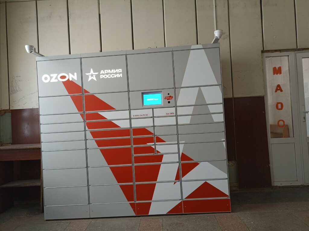 Parsel otomatı Ozon Box, Orenburg, foto