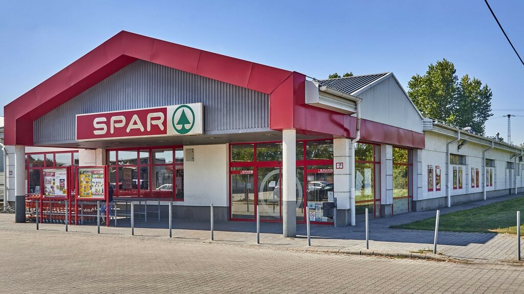 Süpermarket Spar szupermarket, Dünya, foto