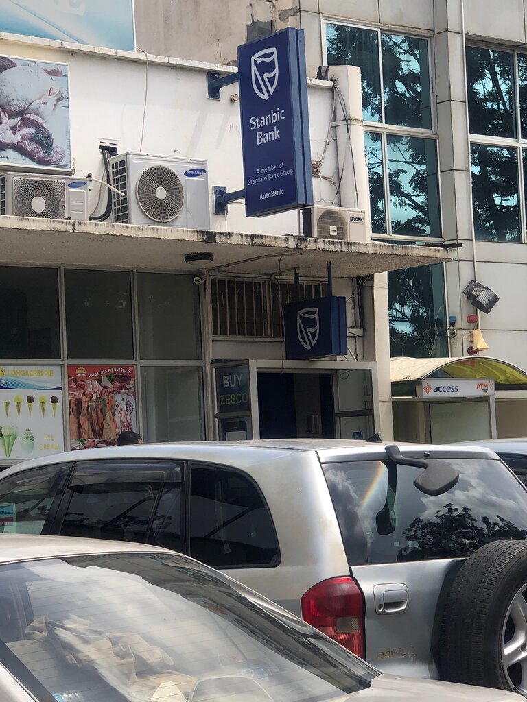 ATM'ler Stanbic Bank ATM, Lusaka, foto