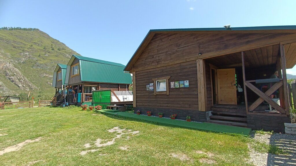 Resort oteller, tesisler U Jeni, Altay Cumhuriyeti, foto