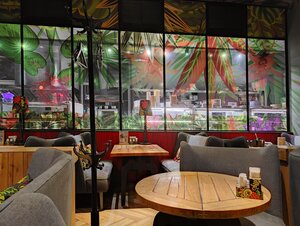 Marfa Authentic Restaurant (Stroiteley Avenue No:19, Sovetskiy City Administrative District, Akademgorodok Microdistrict), restoran  Novosibirsk'ten
