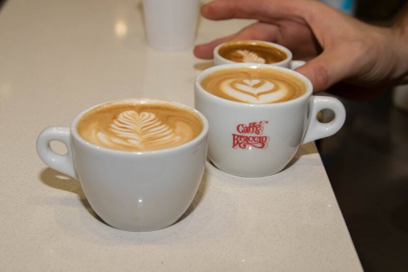 Kahve dükkanları Caffè Braccio, Lazio, foto