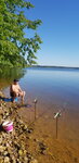 Jetty  (Moscow Region, Mozhayskiy Municipal District, Mozhayskoe Reservoir), i̇skele  Moskova ve Moskovskaya oblastından