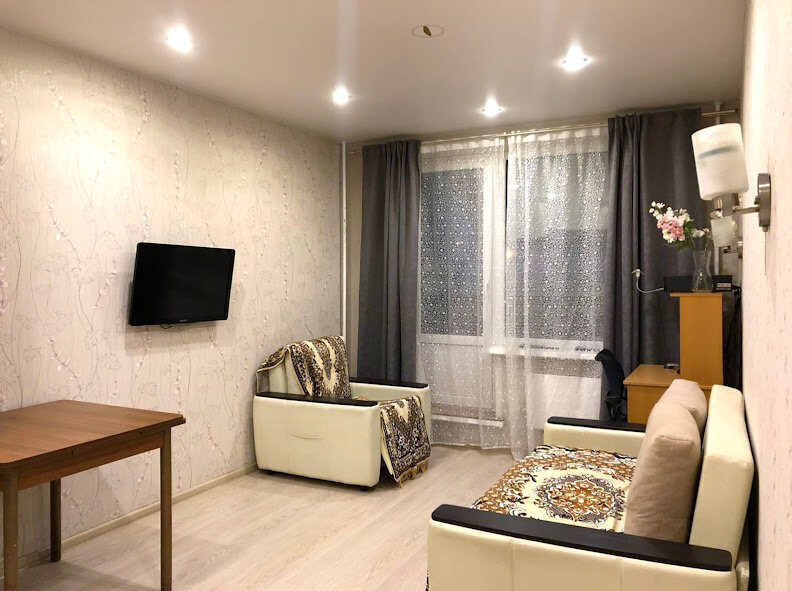 Kısa süreli konaklama Просторная двухкомнатная квартира у метро Планерная, Moskova, foto