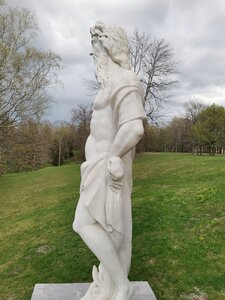 Нептун (St. Petersburg, Peterhof, Nizhniy Park), park, sokak heykeli  Peterhof'tan