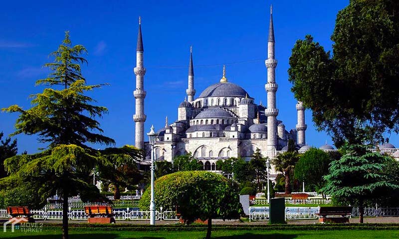 Cami Sultanahmet Cami, İstanbul, foto