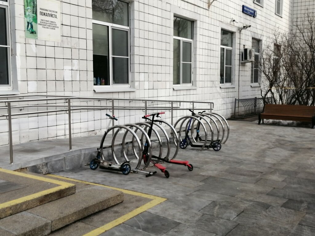 Bisiklet park yerleri Bicycle parking, Moskova, foto