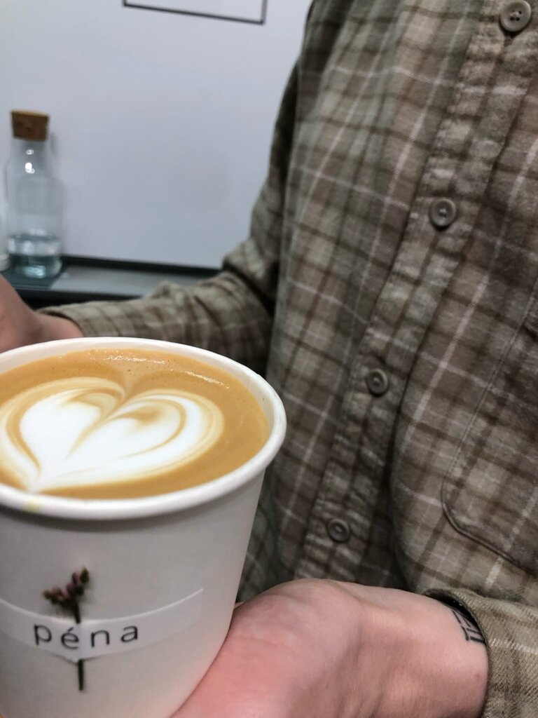Kahve dükkanları Coffee & Pena, Novosibirsk, foto